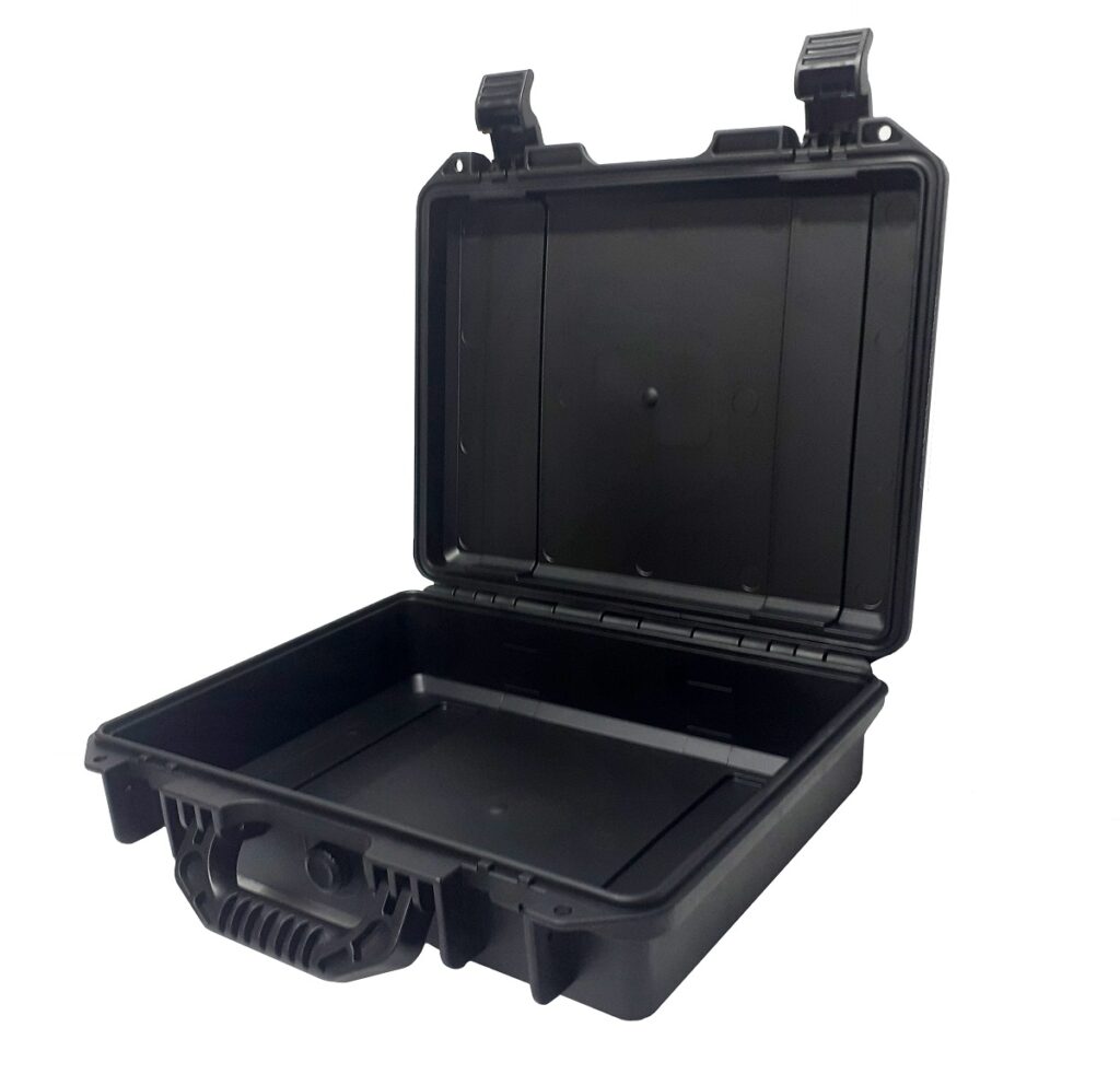 Waterproof Plastic Carry Box With Foam (Optional) | Black Equipment ...