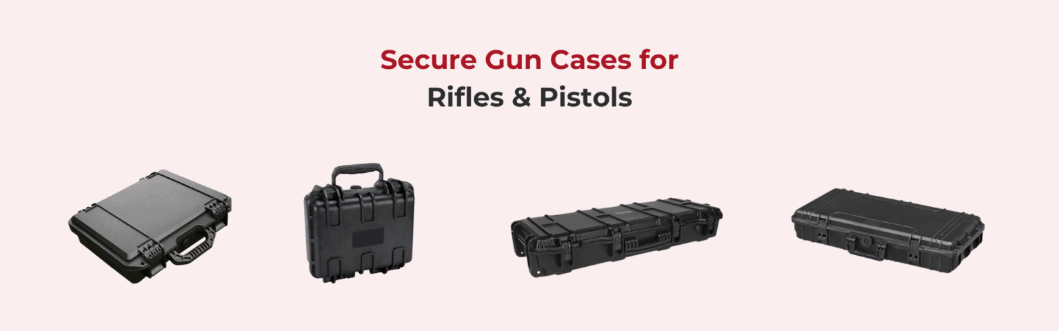 Secure Gun Cases for Rifles & Pistols: A 2025 Buyer's Guide | CaseNFoam
